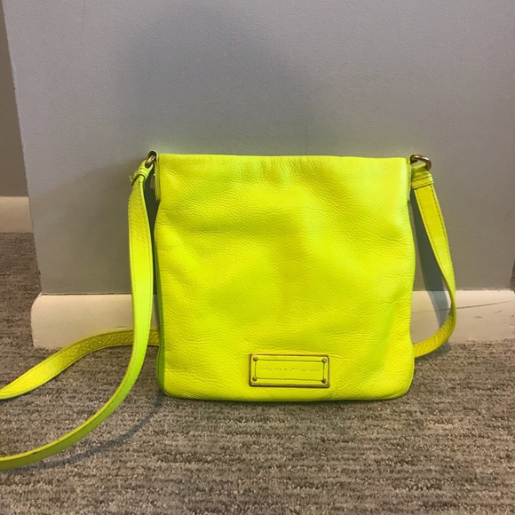 Marc By Marc Jacobs | Bags | Marc By Marc Jacobs Neon Yellow Crossbody ...